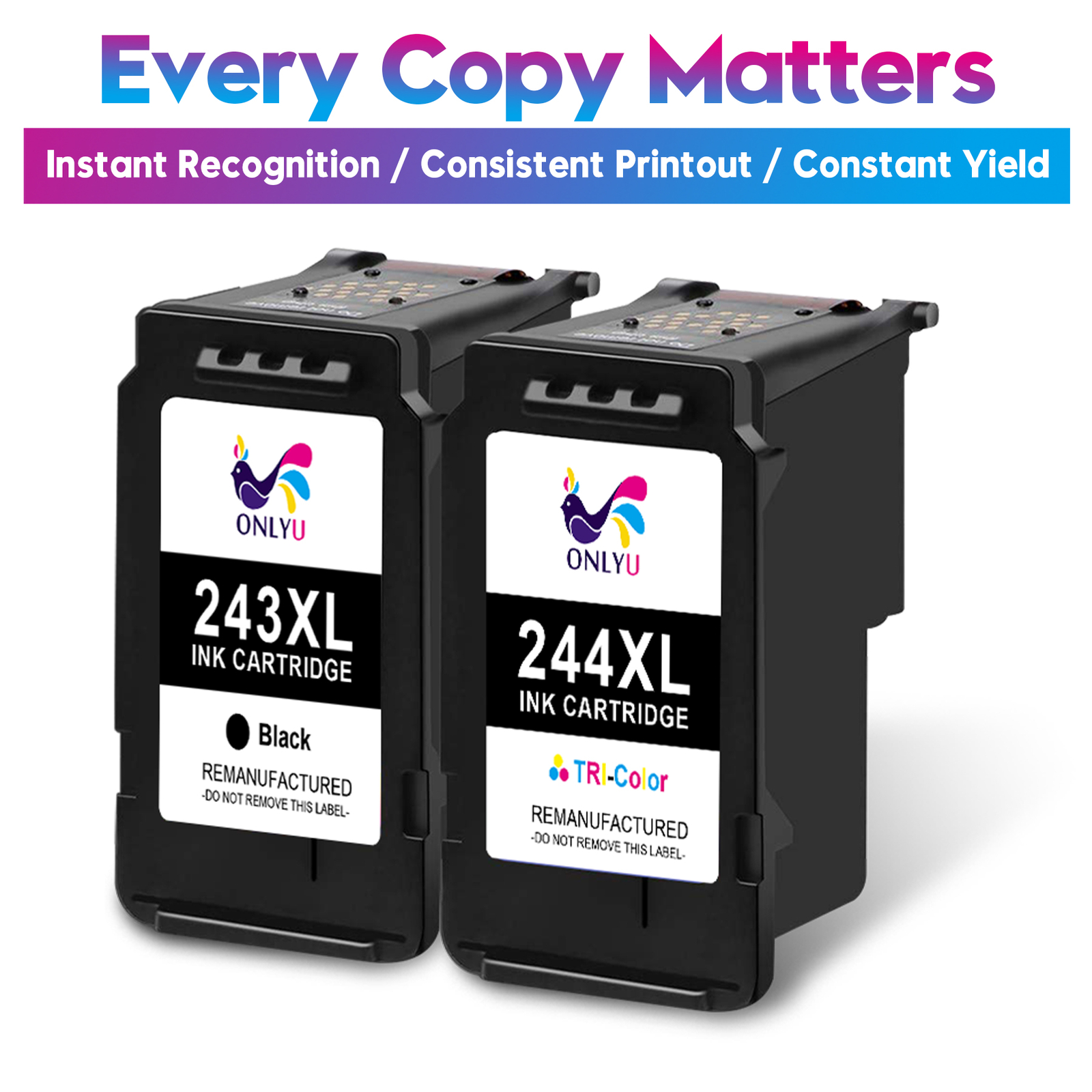PG-243XL CL-244XL Ink Cartridge compatible with Canon TS202 TS302 ...