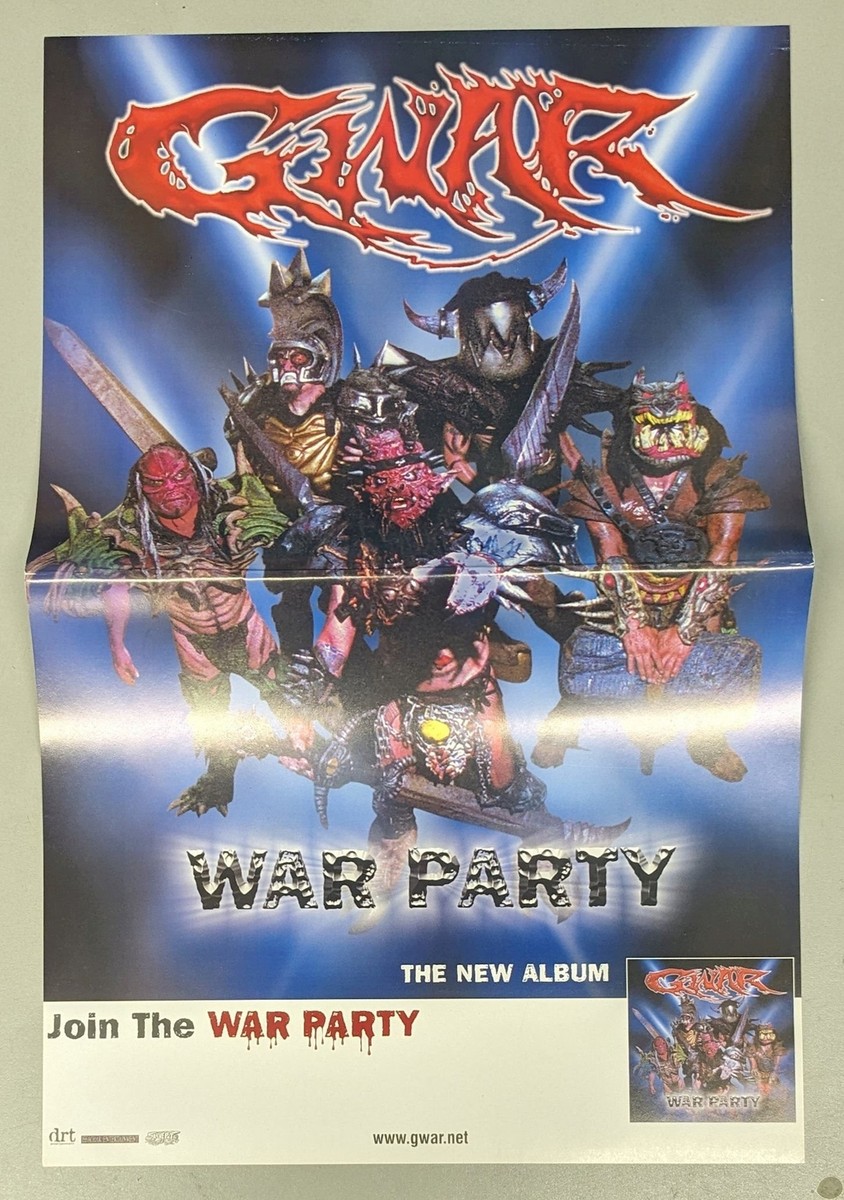 Gwar Blacklight Poster