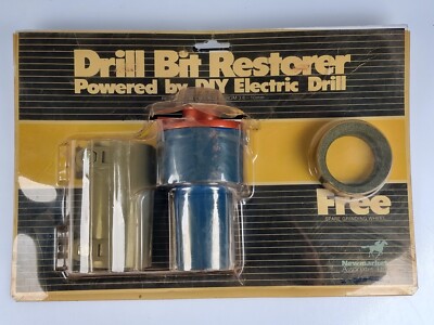 Drill Bit Restorer Sharpener Metal Top Plate Newmarket Vintage NOS ...