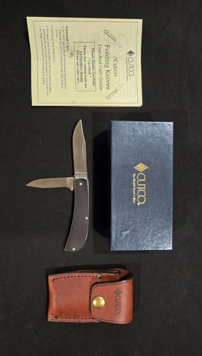 Vintage Cutco Pocket Knife 1884 w/ Sheath, Box + Book - GREAT CONDITION ...