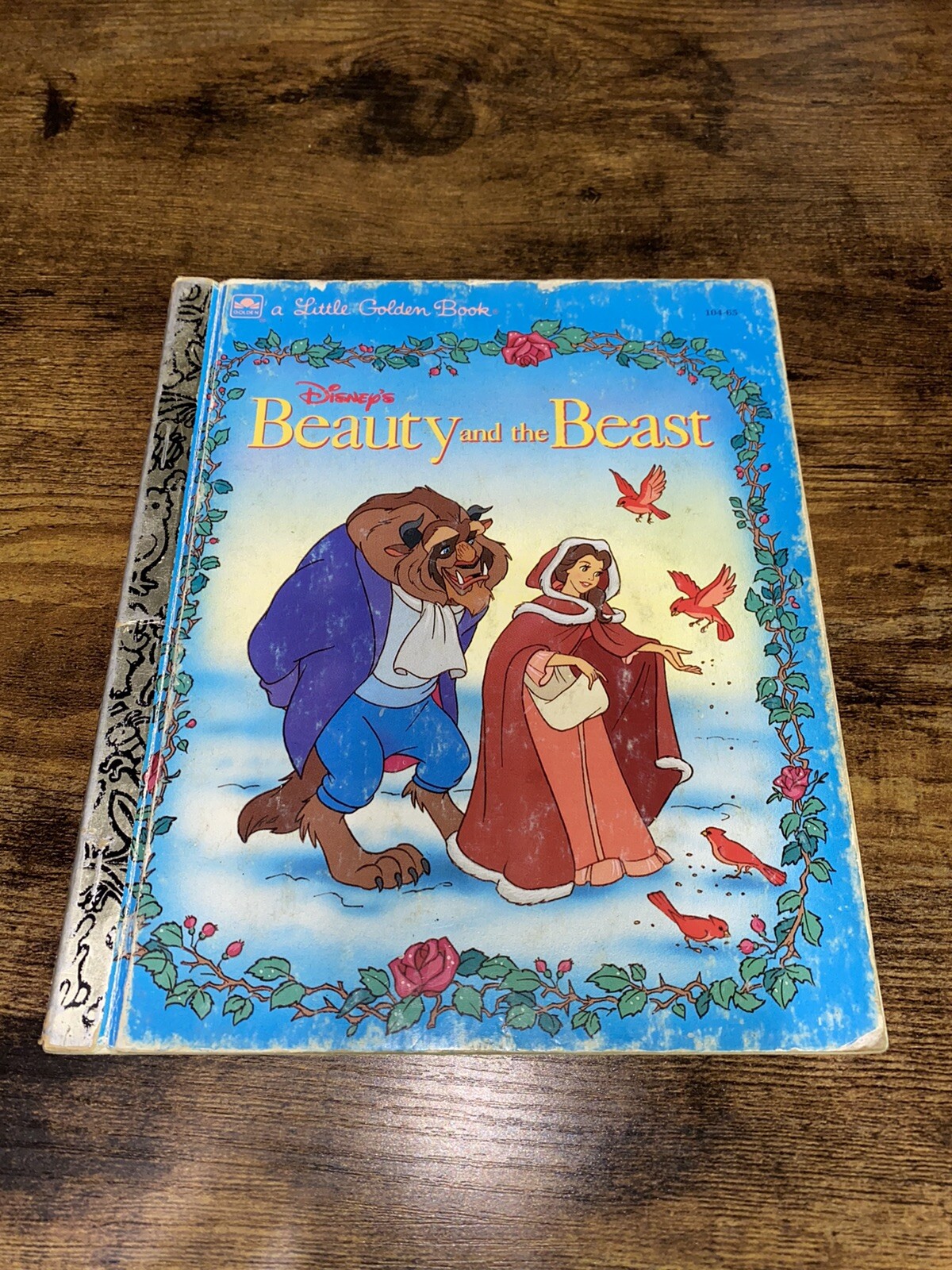 Vintage 1991 A Little Golden Book Disney’s Beauty And The Beast ...