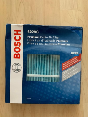 Bosch 6029C HEPA Premium Cabin Air Filter | eBay