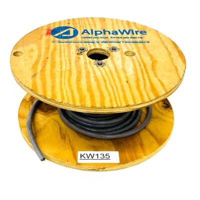 Alpha Wire 2216C Copper Wire 6 Pair, 22 AWG, 7x30 Strand, Foil Shield ...