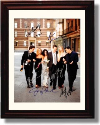16x20 Framed Friends Street Autograph Promo Print - Friends Cast | eBay