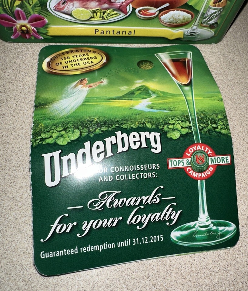 Vintage Underberg Annual Gift Tin Assorted 2014 - 9 Bottle Pack. | eBay
