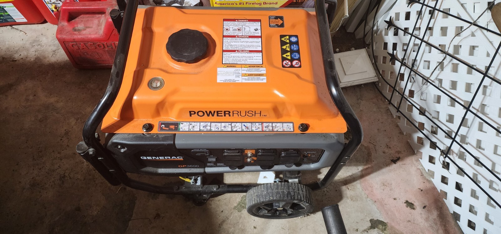 Generac 3600 Watt GP3600 Portable Generator | eBay