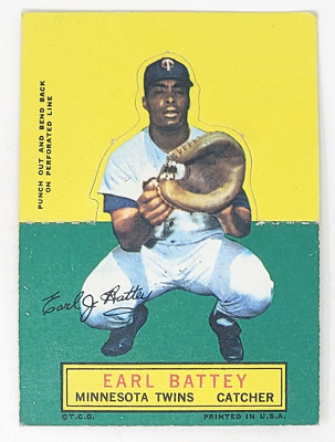 1964 Topps Stand Ups Earl Battey - Minnesota Twins - EX | eBay
