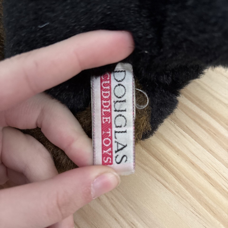 Douglas Rottweiler Plush Puppy Dog George Vintage Old Tag 10” Stuffed ...