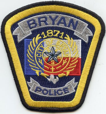 BRYAN TEXAS TX POLICE PATCH | eBay