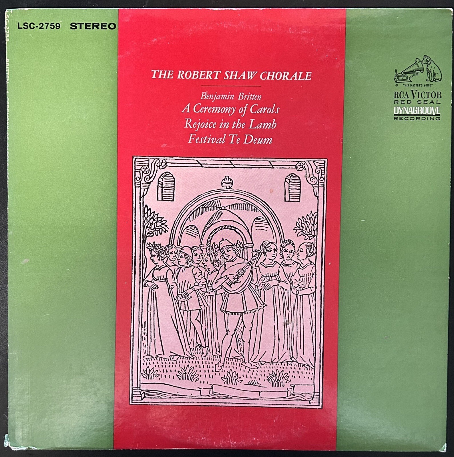 The Robert Shaw Chorale Ceremony Of Carols Original 1964 LP Record (VG ...