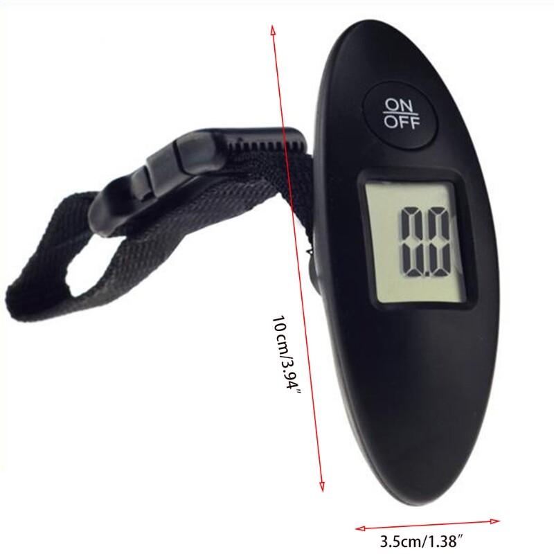 Handheld Weight Balance Portable Mini Digital Scale Luggage Scale LCD ...