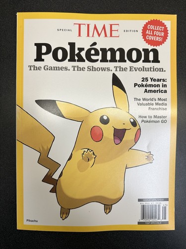 25 YEARS OF POKEMON IN AMERICA TIME MAGAZINE SPECIAL EDITION 2024 ...