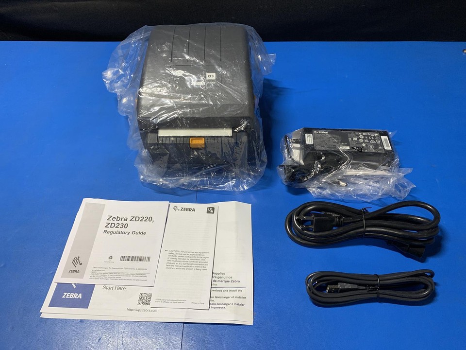 Zebra ZP230d Thermal Label Printer With AC Adapter | eBay