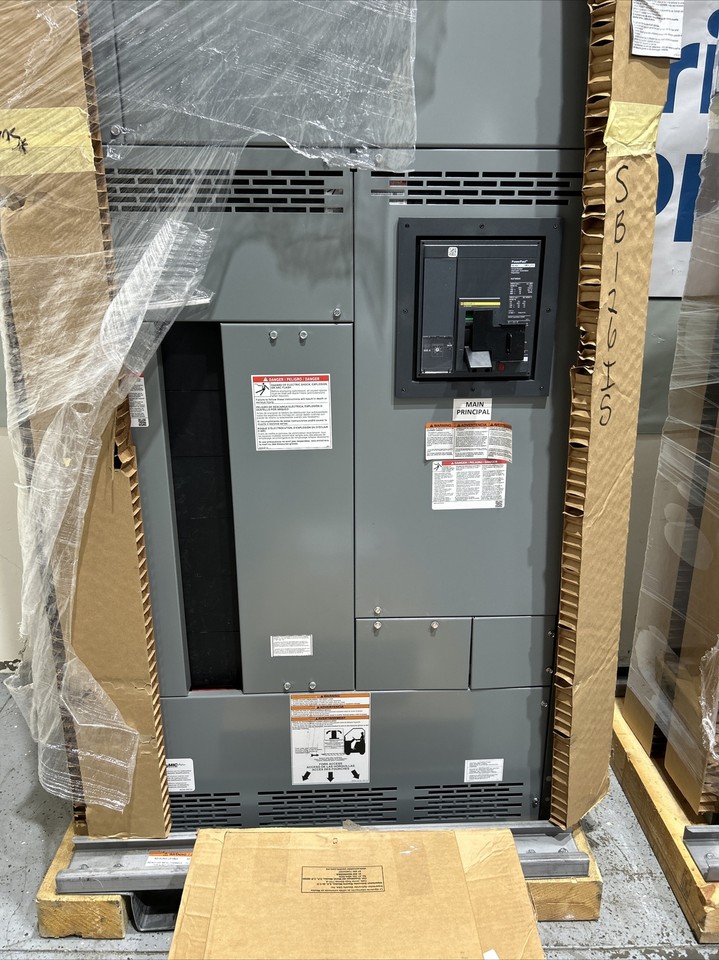 Square D 600Amp Meter Main 120/240V 1PH 3W With Distribution and Pull ...