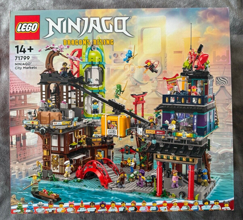 LEGO NINJAGO City Markets 71799 Toy Building Kit 6163 pcs 5702017435787 ...