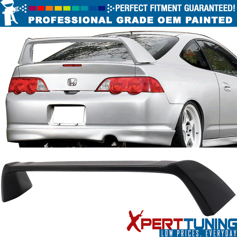 Fits 02-06 Acura RSX DC5 Type R Rear Trunk Spoiler Wing Lip 3PC OE ...