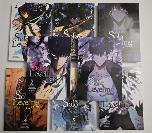 Solo Leveling Manga Series Vol. 1–8 (Books) - English Version - New | eBay