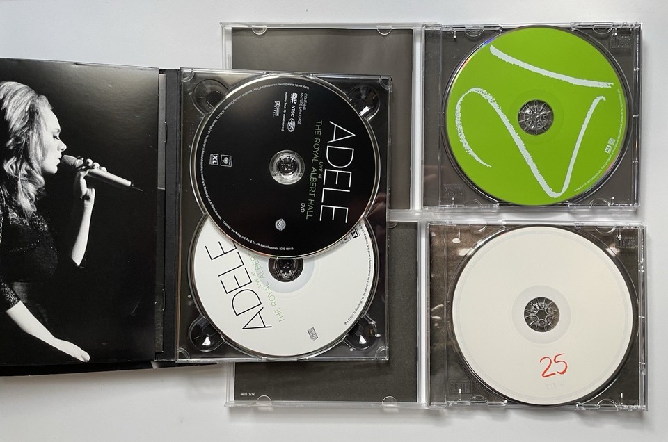 Adele cd & dvd lot | eBay