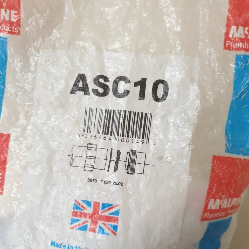 ASC10 McALPINE Adjustable 40mm Kitchen Sink Waste U Bend P Trap ...