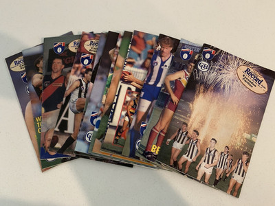 1993 VFL Footy Records: CARLTON BLUES x 12 Used | eBay Australia