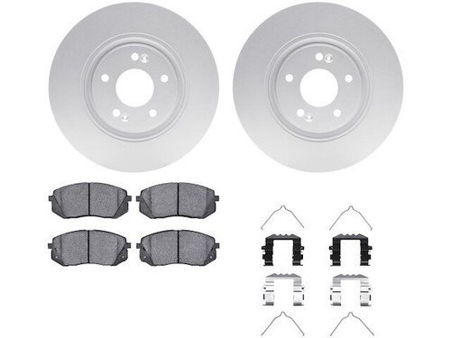 For 2016-2020 Kia Optima Brake Pad and Rotor Kit Dynamic Friction ...