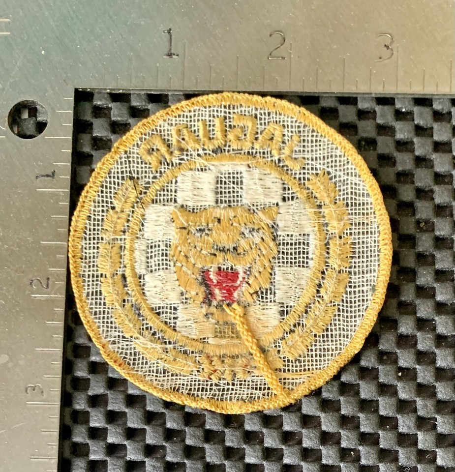 JAGUAR EMBROIDERED SEW ON ONLY PATCH BRITISH LUXURY AUTOMOBILE 3" | eBay