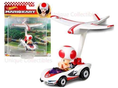 Hot Wheels Mario Kart Toad P-Wing Plane Glider Brand NEW | eBay