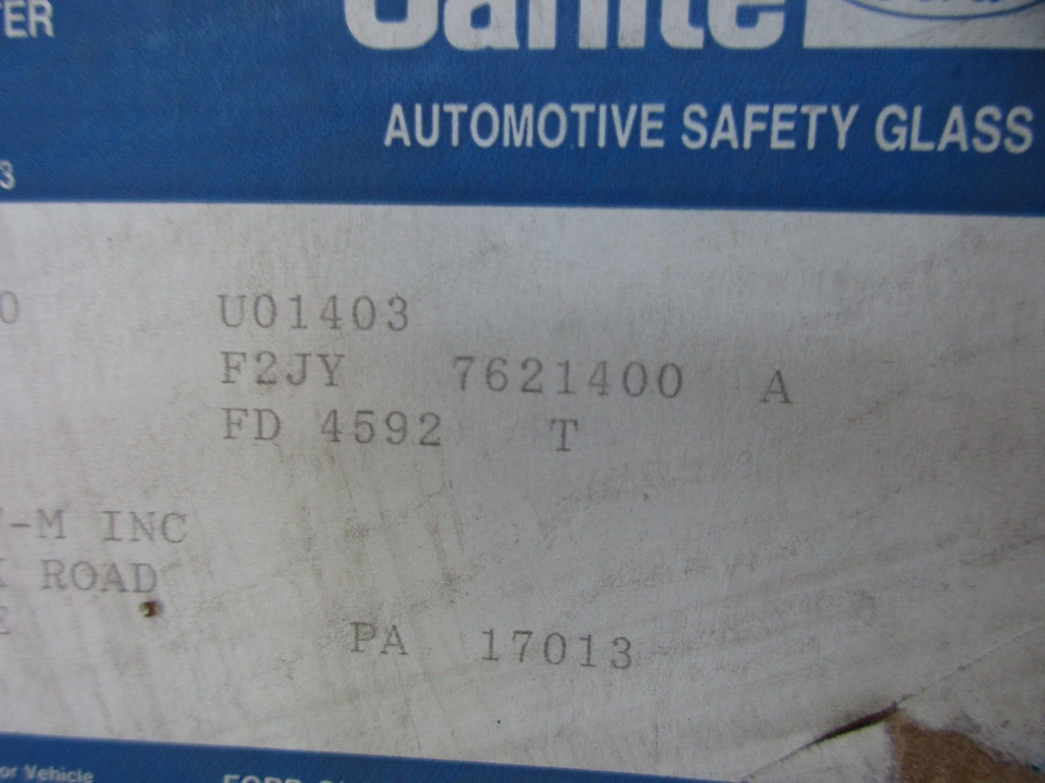 FORD F2JY-7321400-A GLASS WINDOW (UNOPENED) | eBay