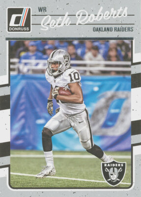 DONRUSS Seth Roberts RC RAIDERS RAVENS PANTHERS W. Alabama TIGERS | eBay