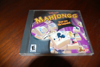 Disney's Mahjongg PC CD ROM Disney Interactive 2003 game for Windows 98 ...