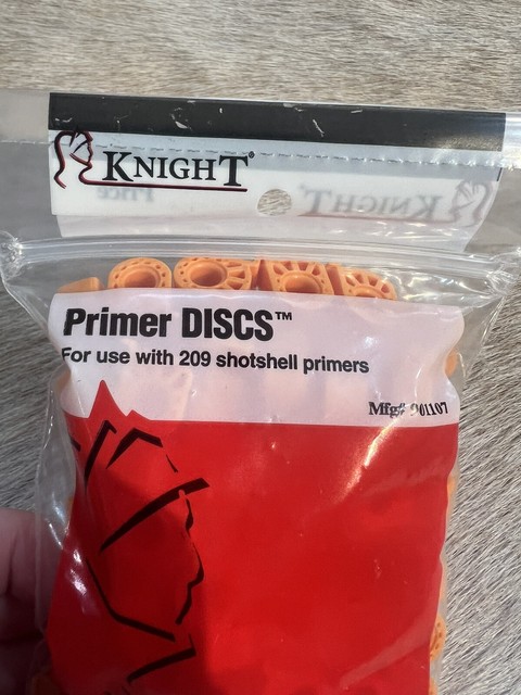 Knight Primer Disc Jackets for Muzzleloader 209 Shotshell 100ct M901107 ...