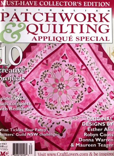 Patchwork & Quilting Magazine Vol 19 No 3 - SAVE 25% Bulk Magazine Discount | eBay Australia