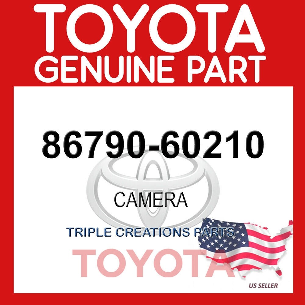 8679060210 GENUINE Toyota OEM CAMERA ASSY, TELEVISION, FRONT 86790 ...