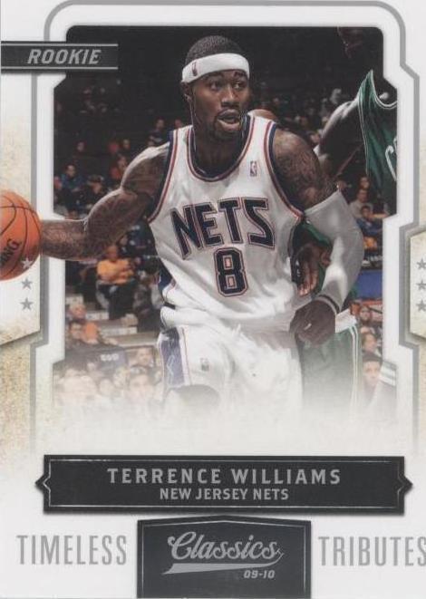 2009-10 Panini Classics - Rookie Terrence Williams #169 Silver Timeless ...