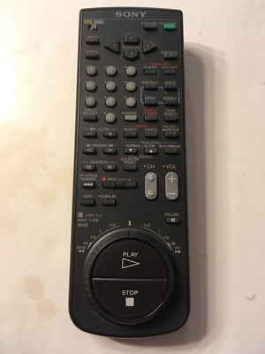 Sony VCR Remote Control RMT-V129 | eBay