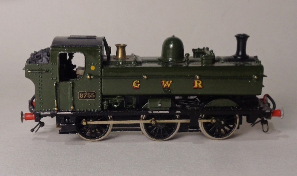 Kitbuilt 87XX GWR 0-4-2 Pannier Tank Loco - Runs Well | eBay UK