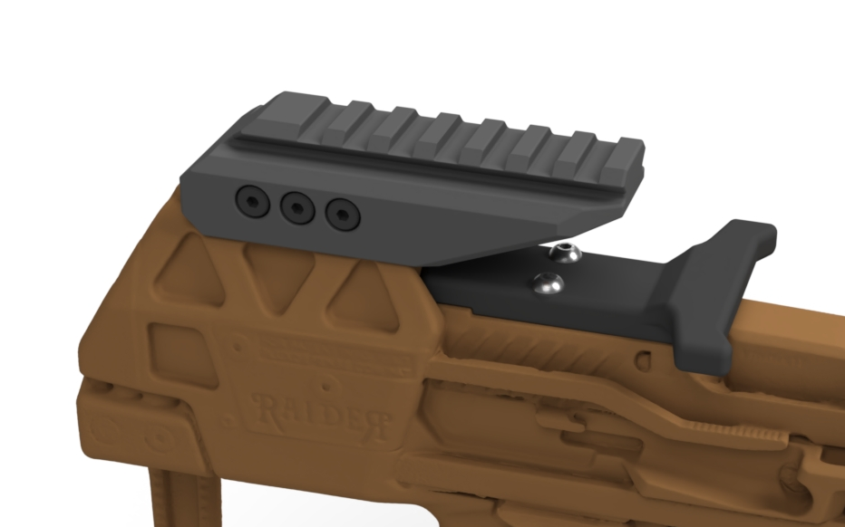 Flux Raider Picatinny Rail Extender (MODEL: A-13) | eBay