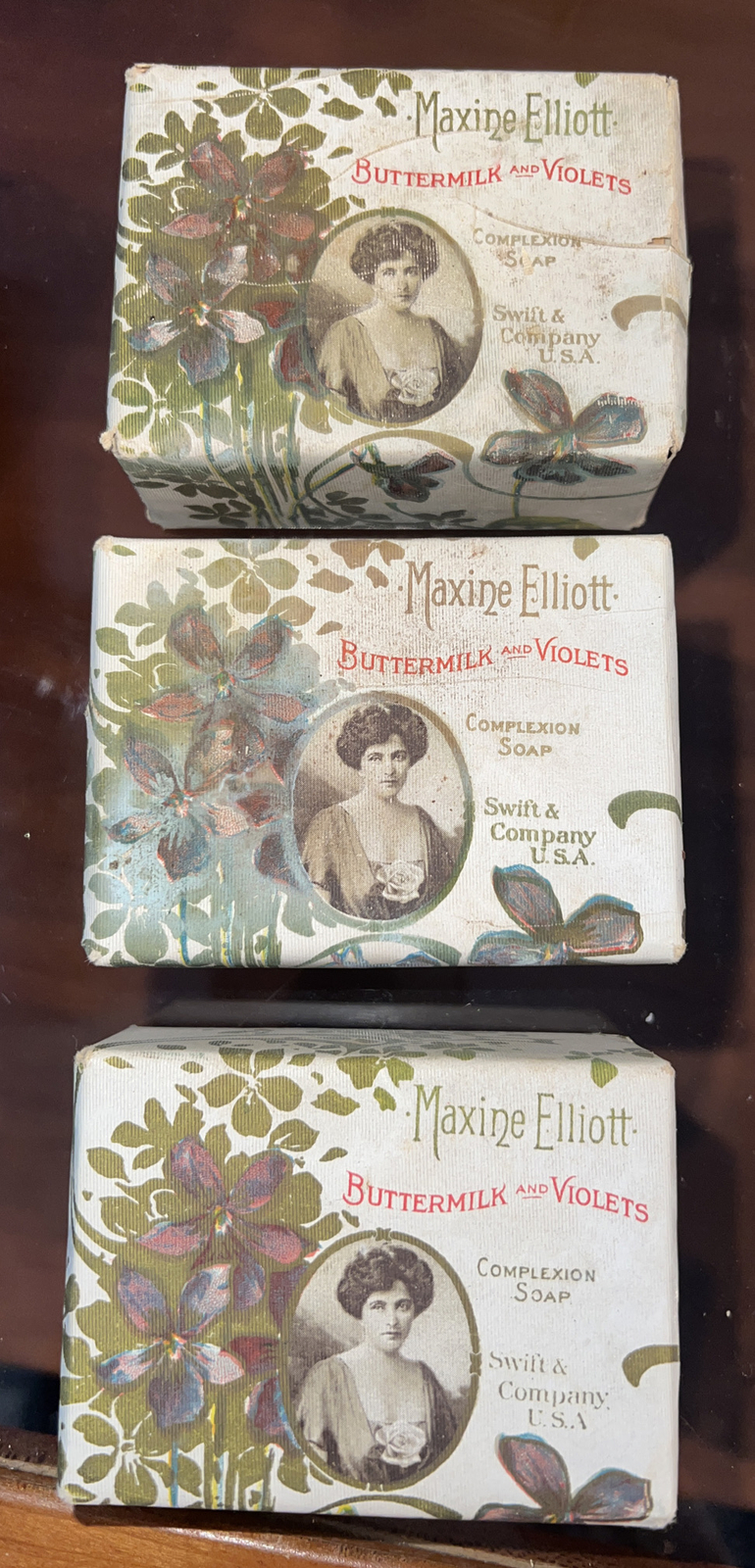 SWIFT & CO CROWN MAXINE ELLIOTT & VIOLET BAR SOAPS 3 LOT | eBay