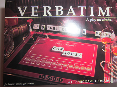 Verbatim Board Game from Lakeside 1985 Unused | eBay