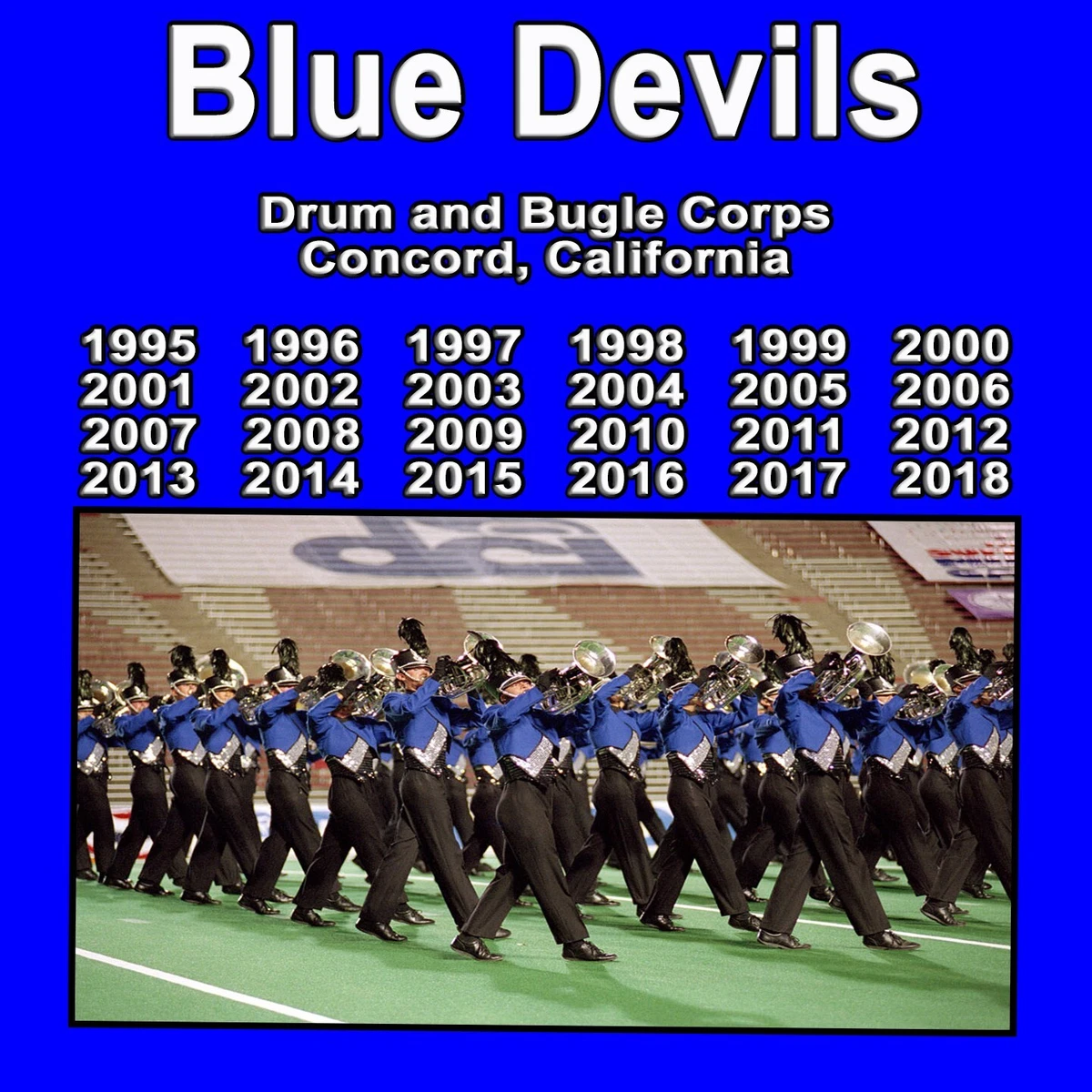 Blue Devils Drumline Logo