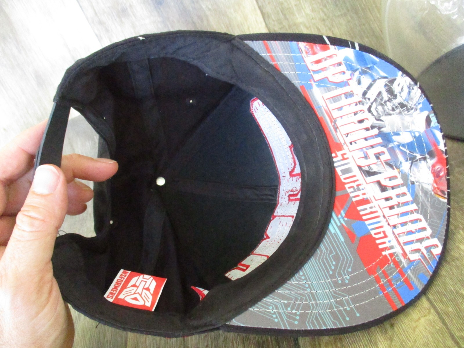 Transformers Cap Snapback Optimus Prime Hat Silver Kn… - Gem