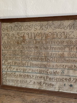 Samplers - Antique Sampler Dated