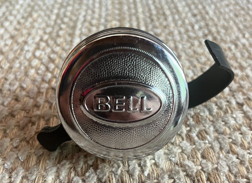 “Bell” Chrome Metal Bicycle Handlebar Ringing Thumb Bell | eBay