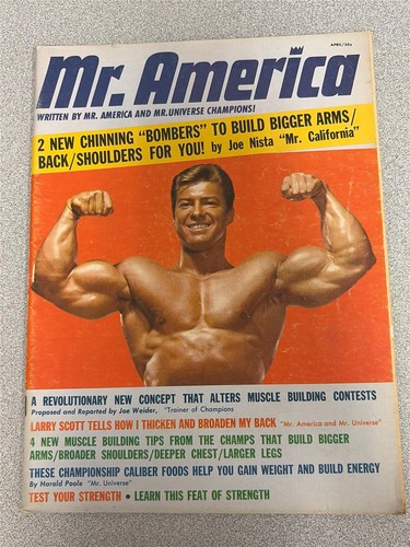 MR AMERICA bodybuilding muscle magazine LARRY SCOTT 4-65 | eBay