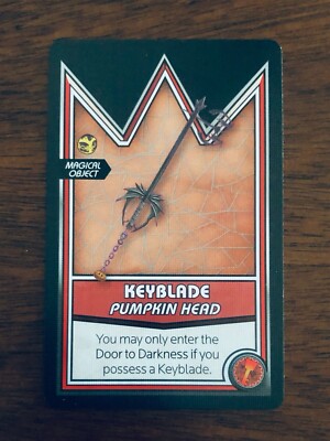 Kingdom Hearts Talisman | Pumpkin Head Keyblade Card | Replacement Game ...