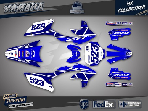 Personalized Graphics Kit for Yamaha YZ 250F 2024-2025, 450F 2023-2025 ...