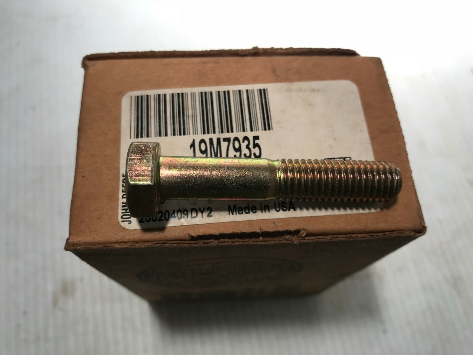 19M7935 GENUINE John Deere Original Equipment CAP SCREW BOLT QTY of 2 ...