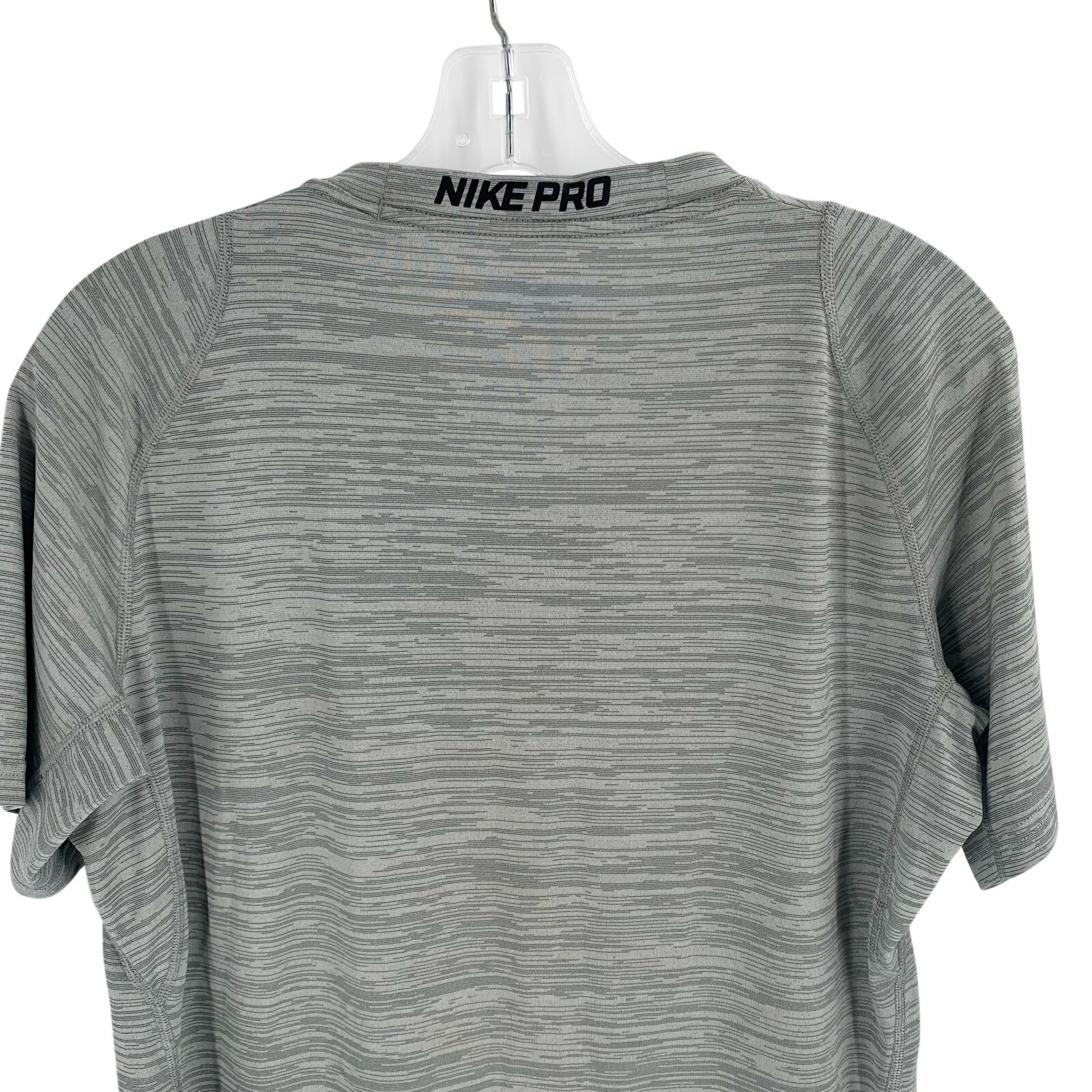 Nike Pro Shirt Mens Medium Gray Dri-Fit Lightweight A… - Gem