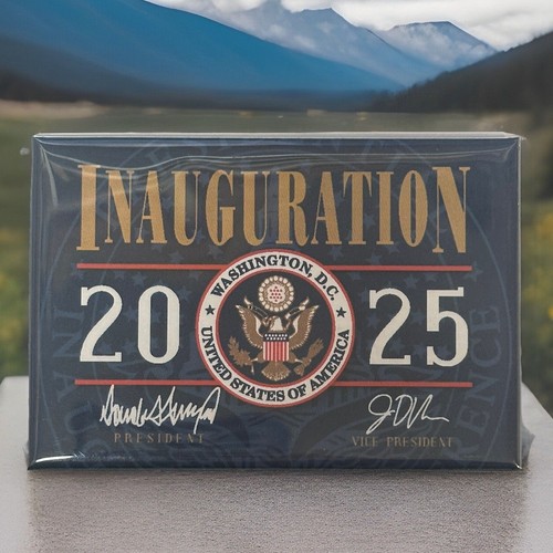 45 & 47th President Donald Trump Plastic Fridge Magnet 2” X 3” 60th ...