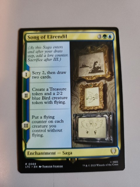 MTG Song of Erendil Tales of Middle-earth Commander 69 Regular Rare for ...
